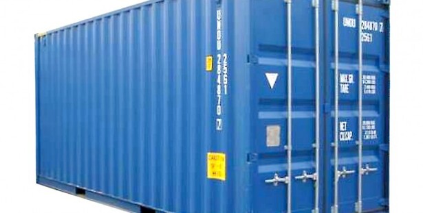 Måla om utsidan av två 20 fots HIGH CUBE containers i Halmstad ...